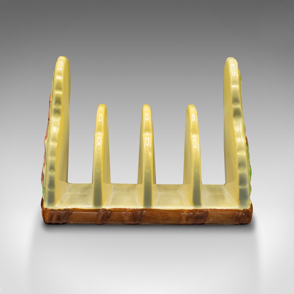 English Ceramic Toast Rack, 1940s for sale at Pamono