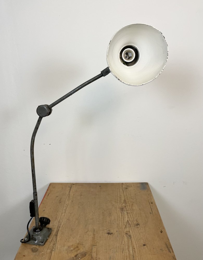 Large Industrial Workshop Table Lamp, 1960s for sale at Pamono