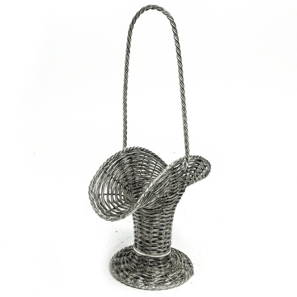 Art Nouveau German Basket from WMF, 1920s, Set of 3 for sale at Pamono