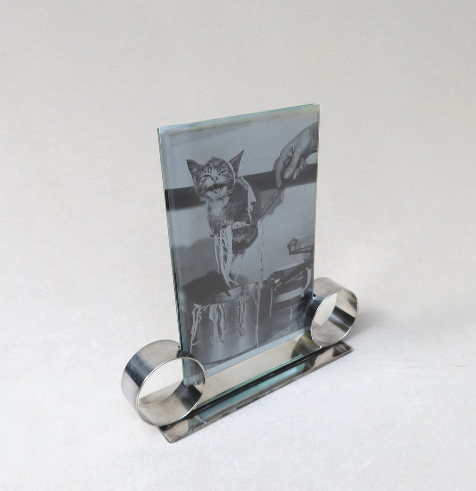 Art Deco Silver-Plated Picture Frame from WMF for sale at Pamono