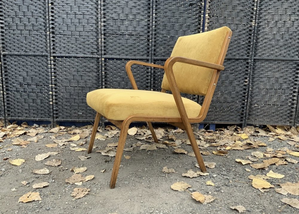 Bauhaus Easy Chair by Selman Selmanagic for VEB Deutsche Werkstätten ...