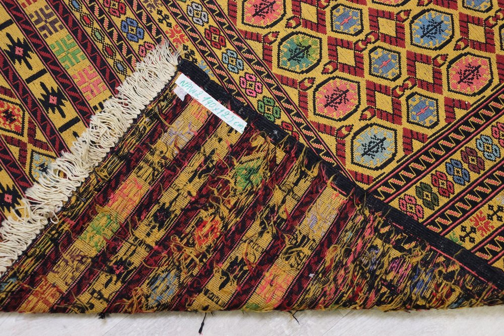 Nomadic Sumakh Kilim Rug, 1950s for sale at Pamono