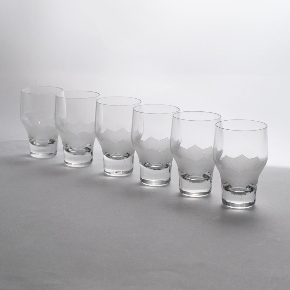 Model Lotus Shot Glasses by Richard Latham and Bjørn Wiinblad for ...