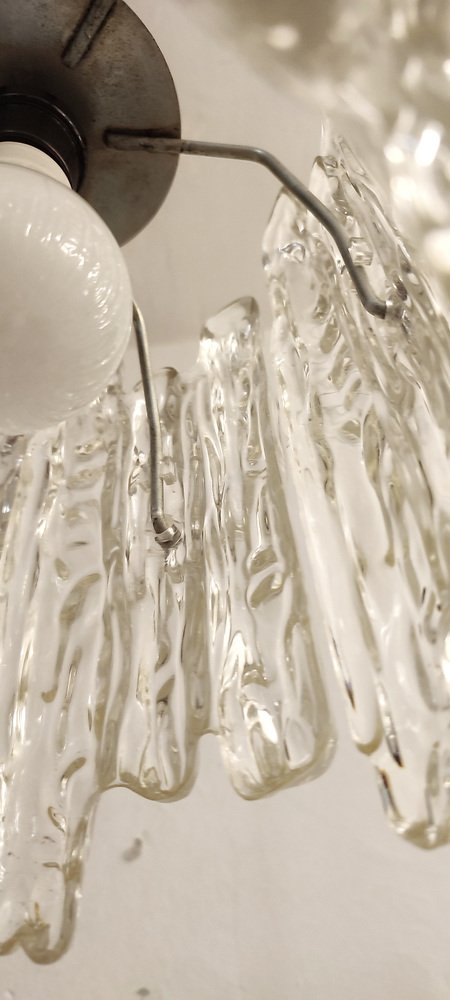 Plastic Roof Lamp, Spain, 1970s for sale at Pamono
