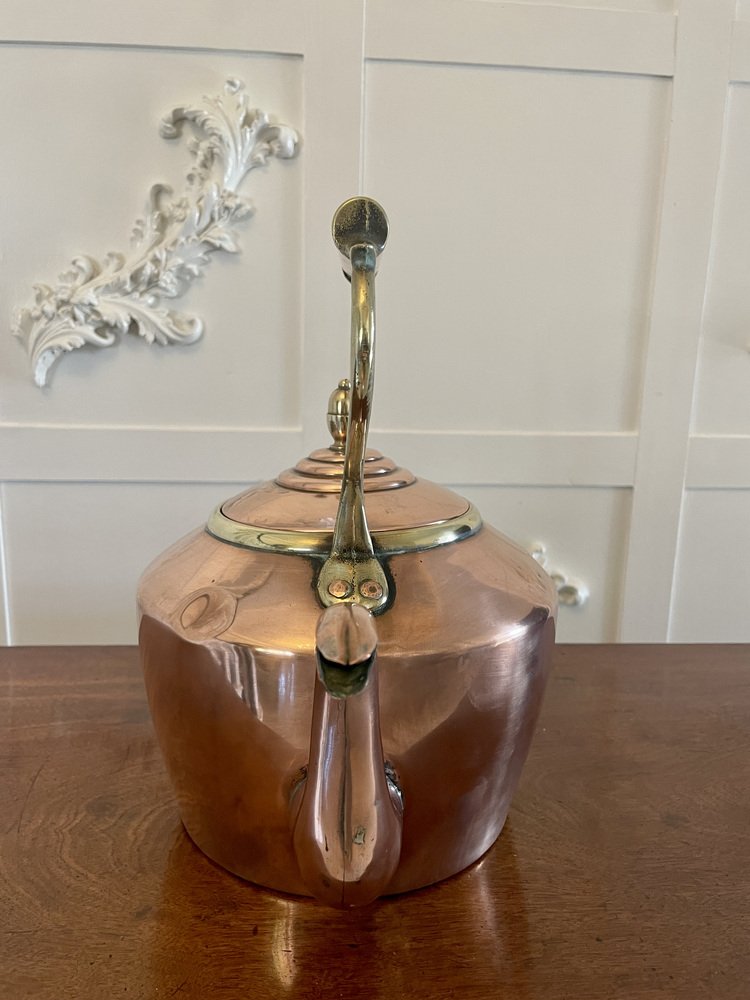 Antique George III Copper Kettle, 1800s for sale at Pamono