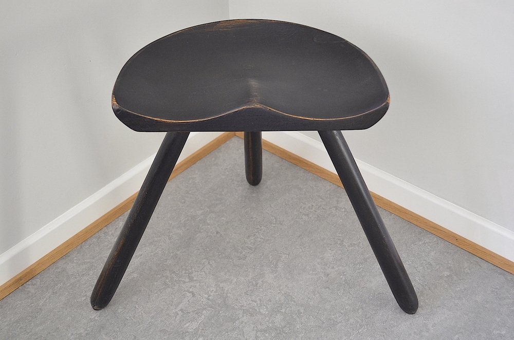Mid-Century Danish Stool by Arne Hovmand-Olsen, 1960s for sale at Pamono