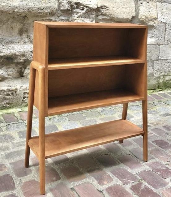 Small Bookshelf in Teak for sale at Pamono