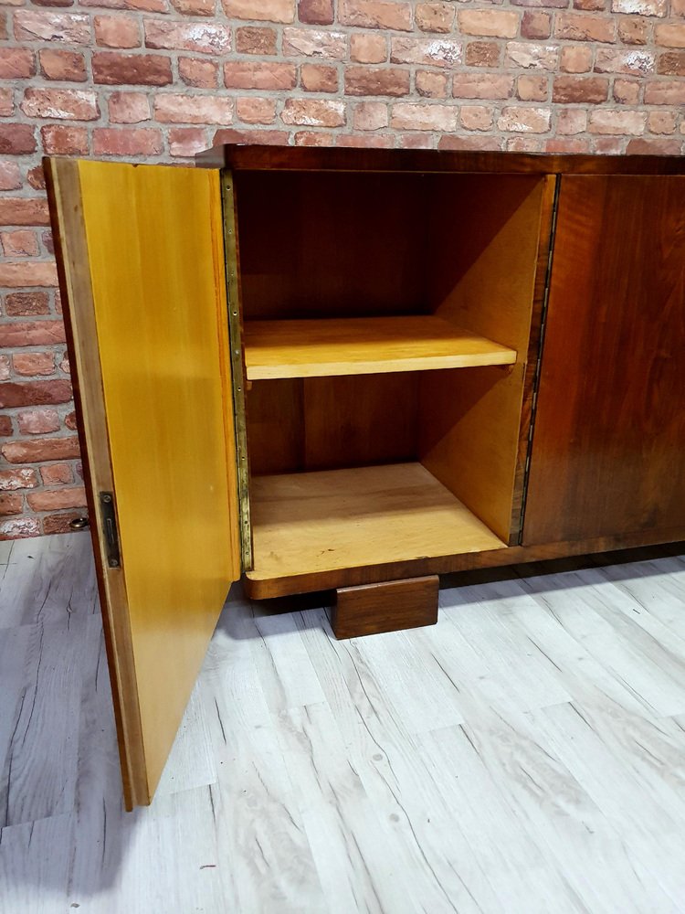 Hohes Art Deco Sideboard, Polen, 1940er bei Pamono kaufen