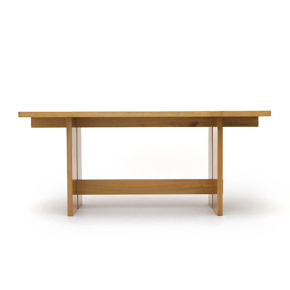 Rectangular Walnut Table by Raimodo Allegro, 1980s for sale at Pamono