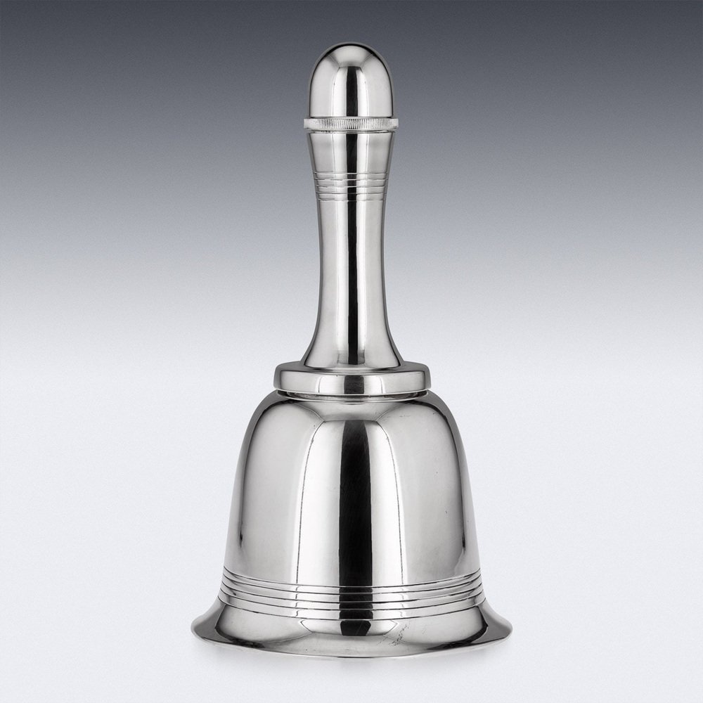 Vintage Silver Plated Bell-Form Cocktail Shaker from Mappin & Webb ...