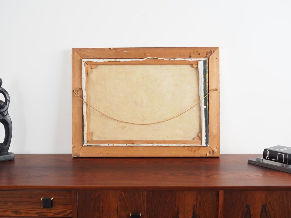 C. May, The Forest Mill, 1970s, Oil on Canvas, Framed for sale at Pamono