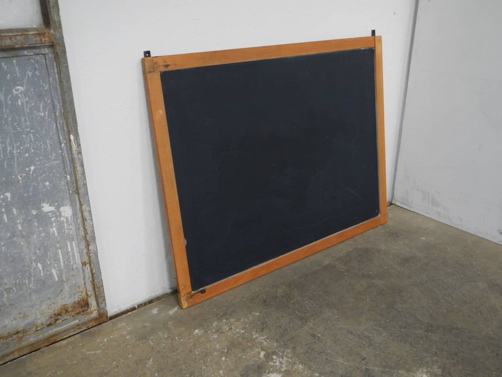 Wall Mounted School Blackboard, 1980s for sale at Pamono
