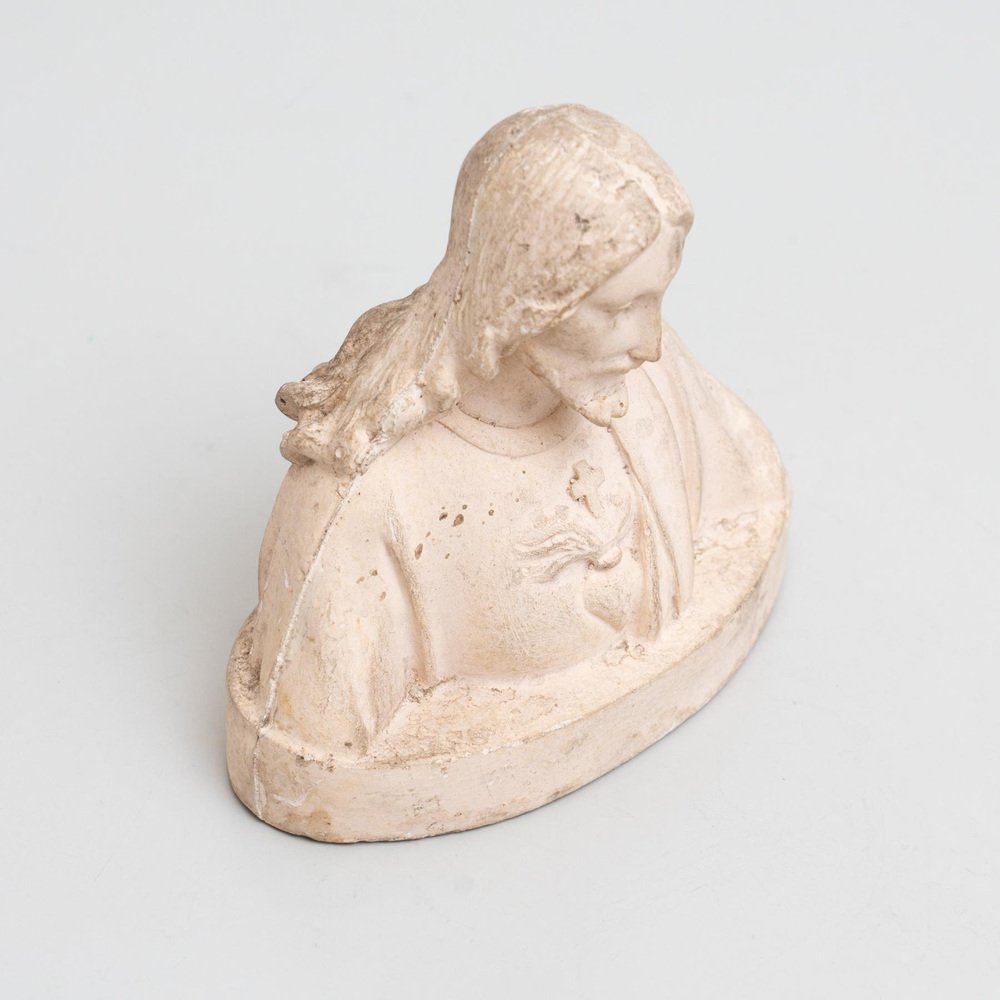 Traditional Jesus Christ Plaster Figure, 1950s for sale at Pamono