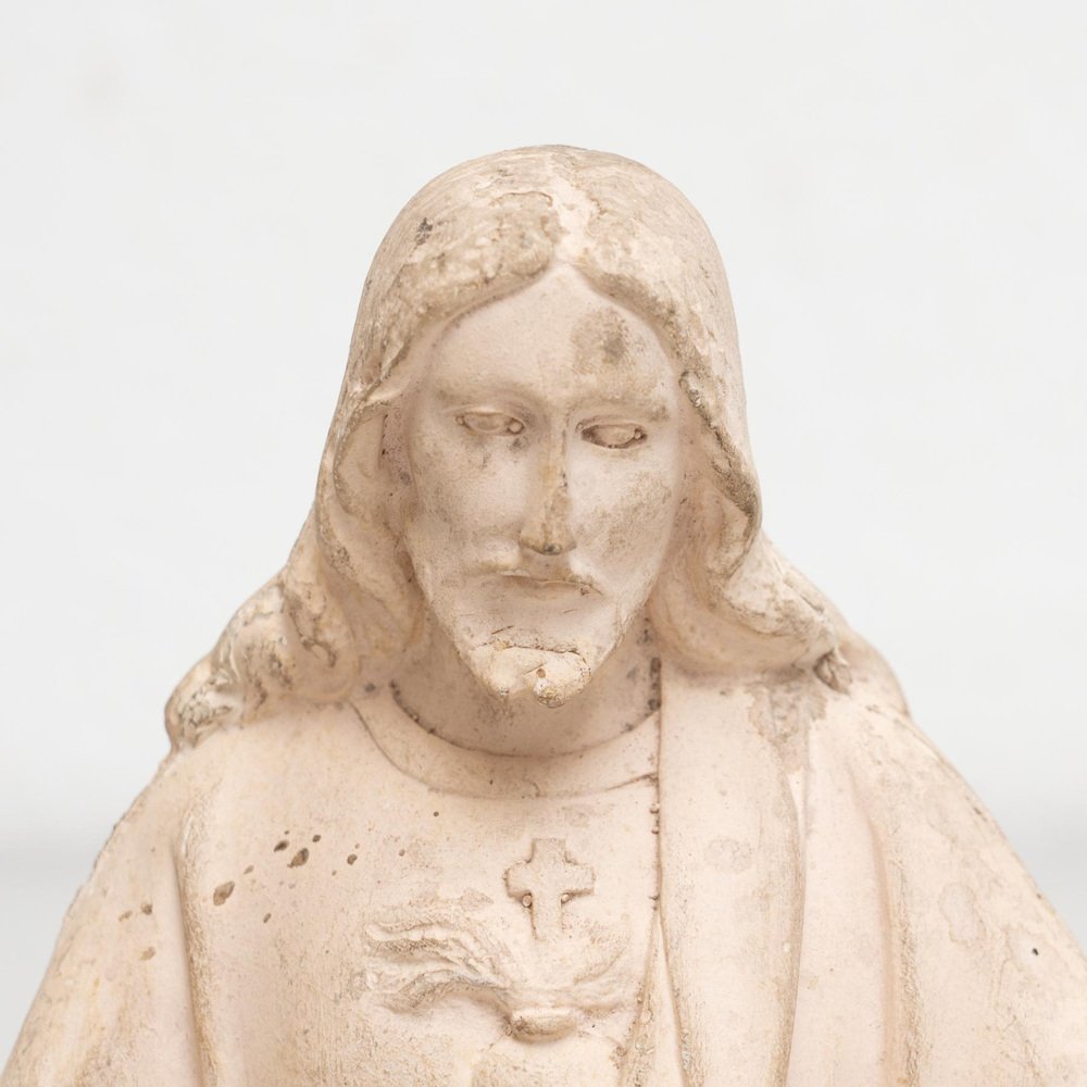 Traditional Jesus Christ Plaster Figure, 1950s for sale at Pamono