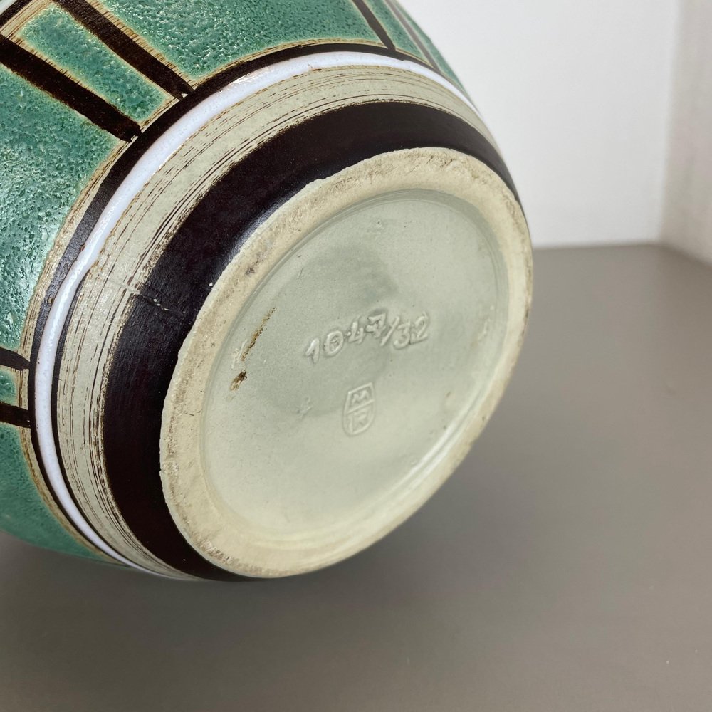 Large Ceramic Pottery Floor Vase attributed to Marzi and Remy, Germany ...