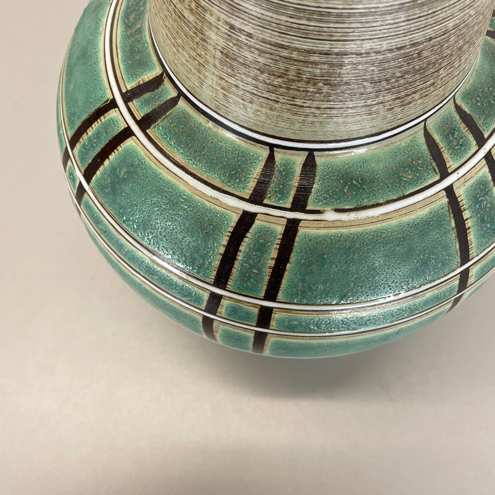 Large Ceramic Pottery Floor Vase attributed to Marzi and Remy, Germany ...