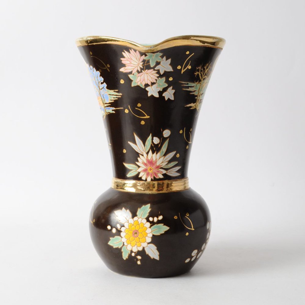 Japanese Landscape Jug by Raymond Chevalier for Boch Freres, 1930s for ...