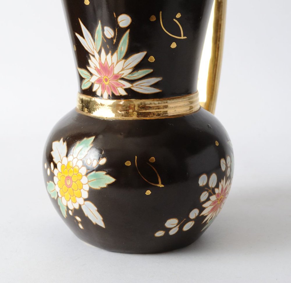 Japanese Landscape Jug by Raymond Chevalier for Boch Freres, 1930s for ...