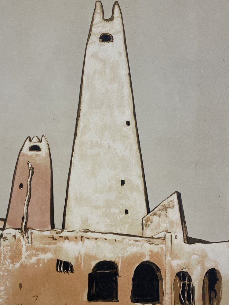 Paul Elie Dubois, Musée de Ghardaïa: L'ancien minaret, 20th Century ...