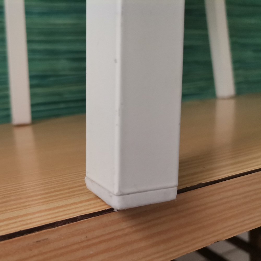 Weißer Selje Nachttisch aus Stahl von Monica Mulder für Ikea, 1960er ...