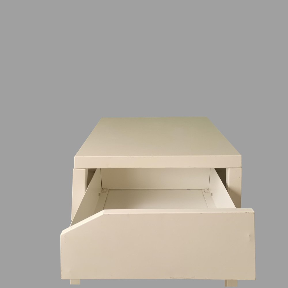 Weißer Selje Nachttisch aus Stahl von Monica Mulder für Ikea, 1960er ...