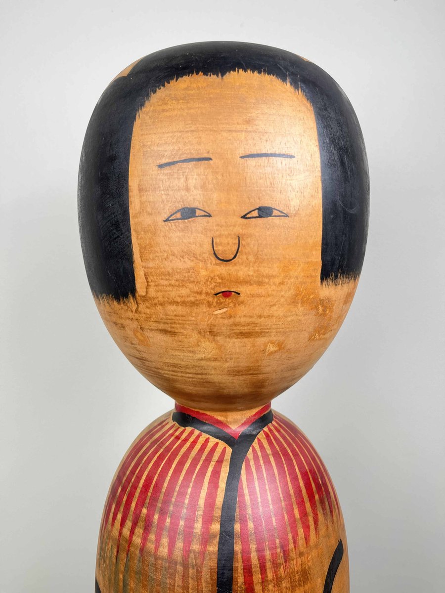 Large Kijiyama Kokeshi Figurine by Ogura Kyutaro, 1969, 1960s for sale ...