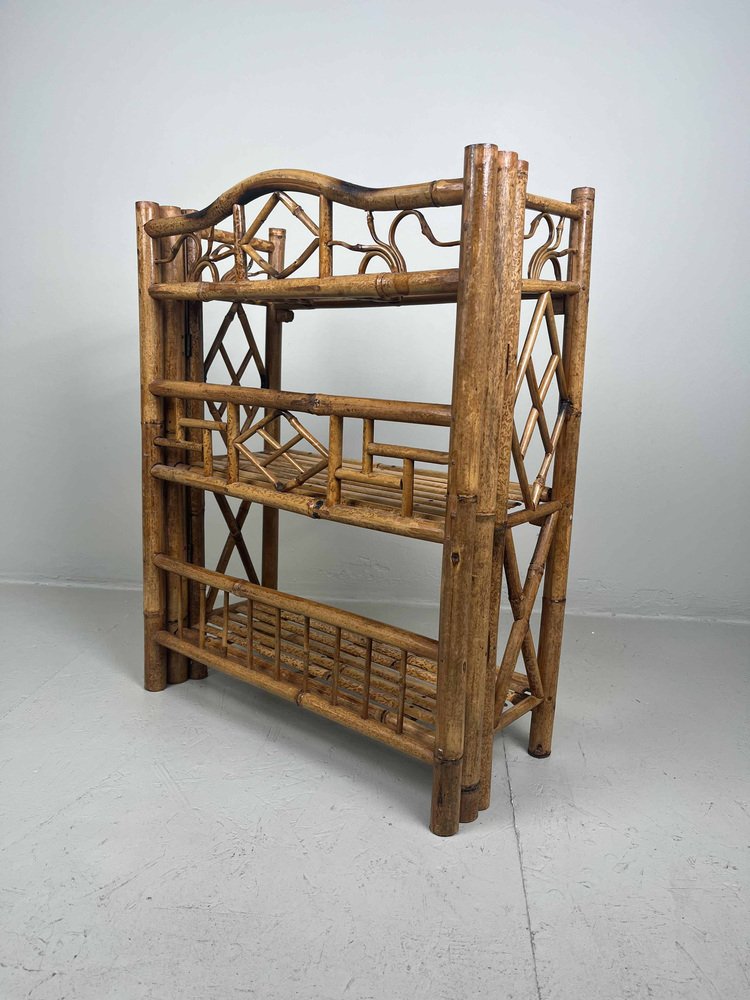 Foldable Bamboo Rack, 1970s for sale at Pamono