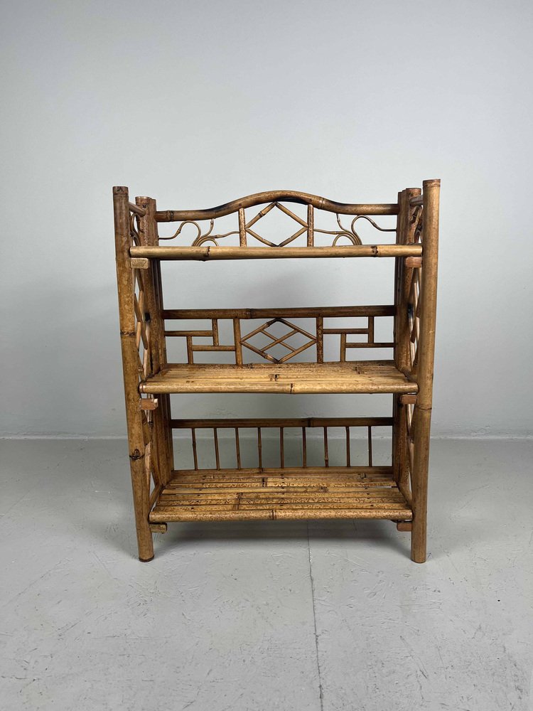 Foldable Bamboo Rack, 1970s for sale at Pamono