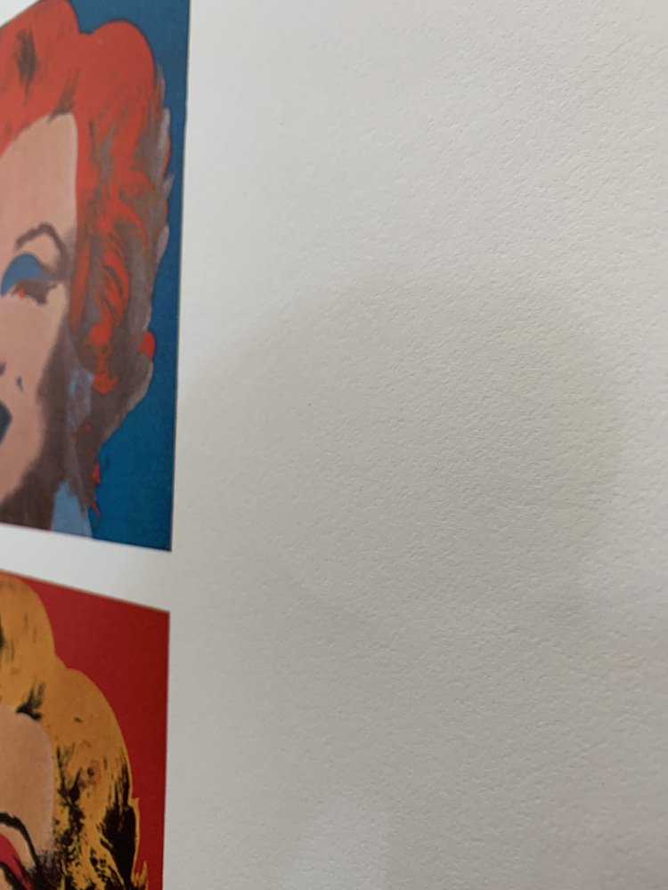 Andy Warhol Exhibition Poster from Grafiche Volpini, 1970s for sale at ...