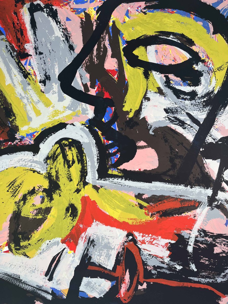 Philippe Vandenberg, Original Screenprint, 1984, Paper for sale at Pamono