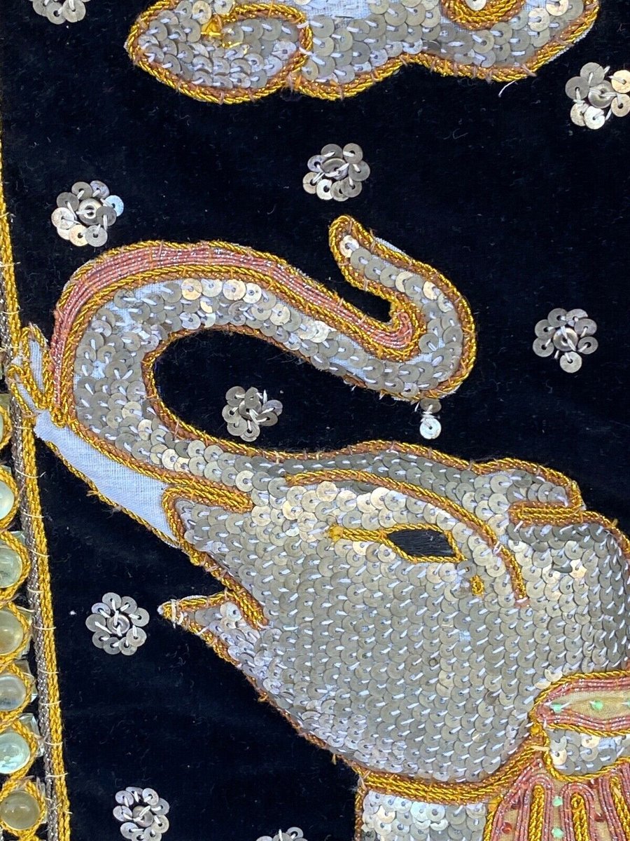 20th Century Indian Fabric Panel for sale at Pamono