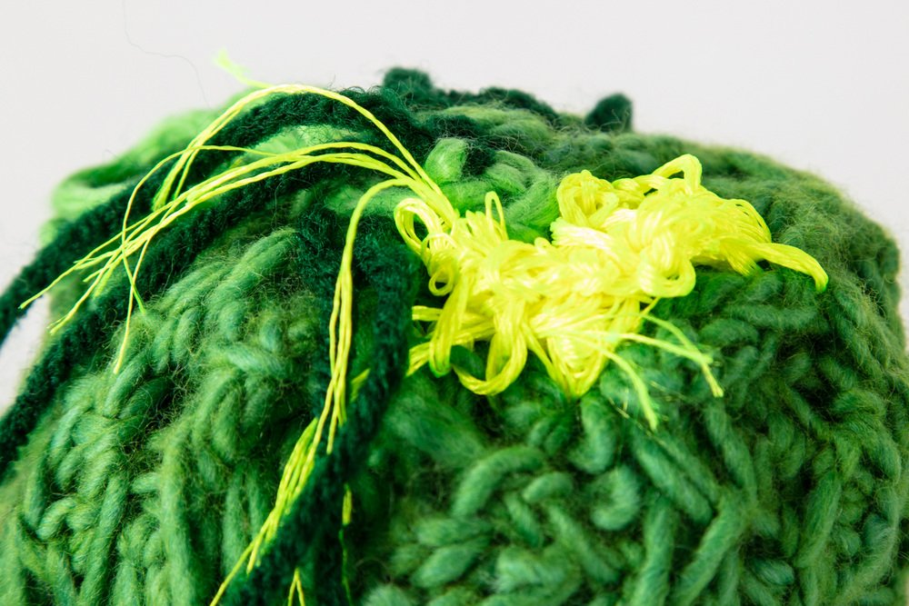 Grüner Skulptural Ottoman 6 von Tamika Rivera bei Pamono kaufen