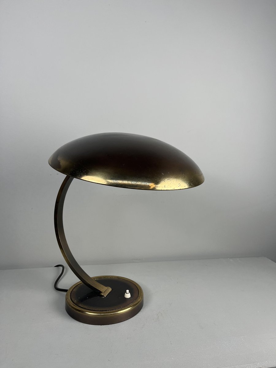 President 6751 Table Lamp by Christian Dell for Kaiser Leuchten, 1950s ...