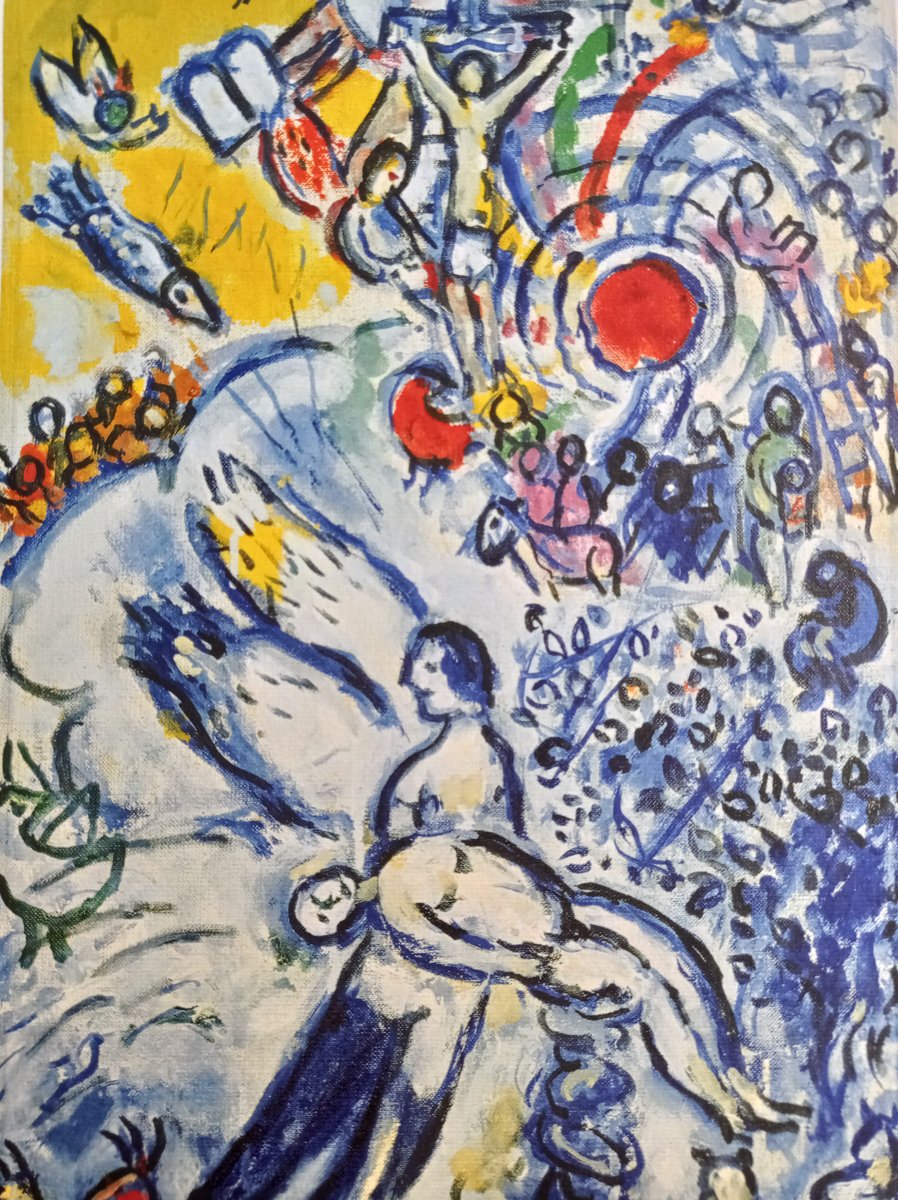 Marc Chagall, Création de l'Homme, Lithographie, 1986 en vente sur Pamono