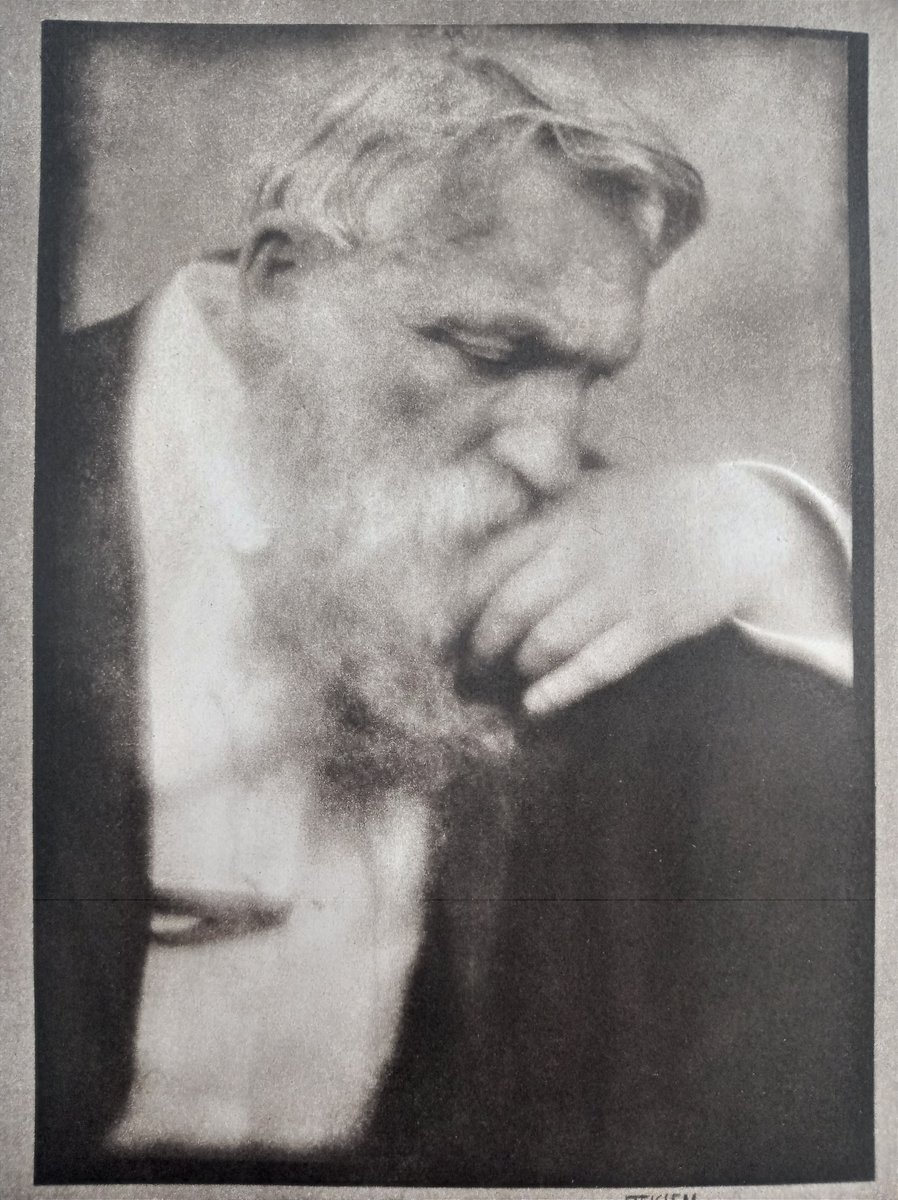 Edward Steichen, Portrait of Auguste Rodin, Original Photoengraving ...