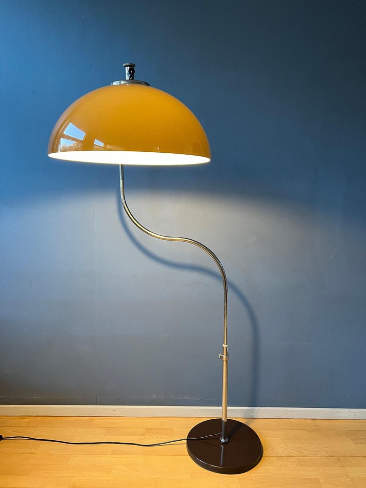 Vintage Gepo Flexible Mushroom Floor Lamp, 1970s for sale at Pamono