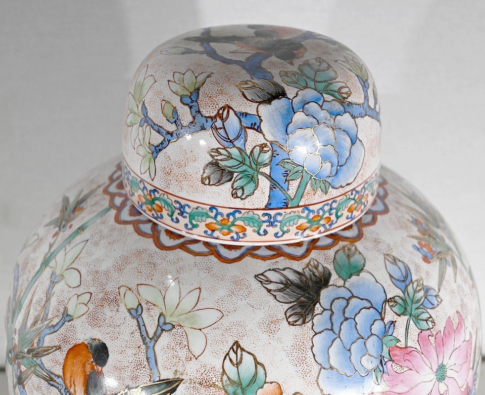 Antique Chinese Lid Pot, 1890s for sale at Pamono