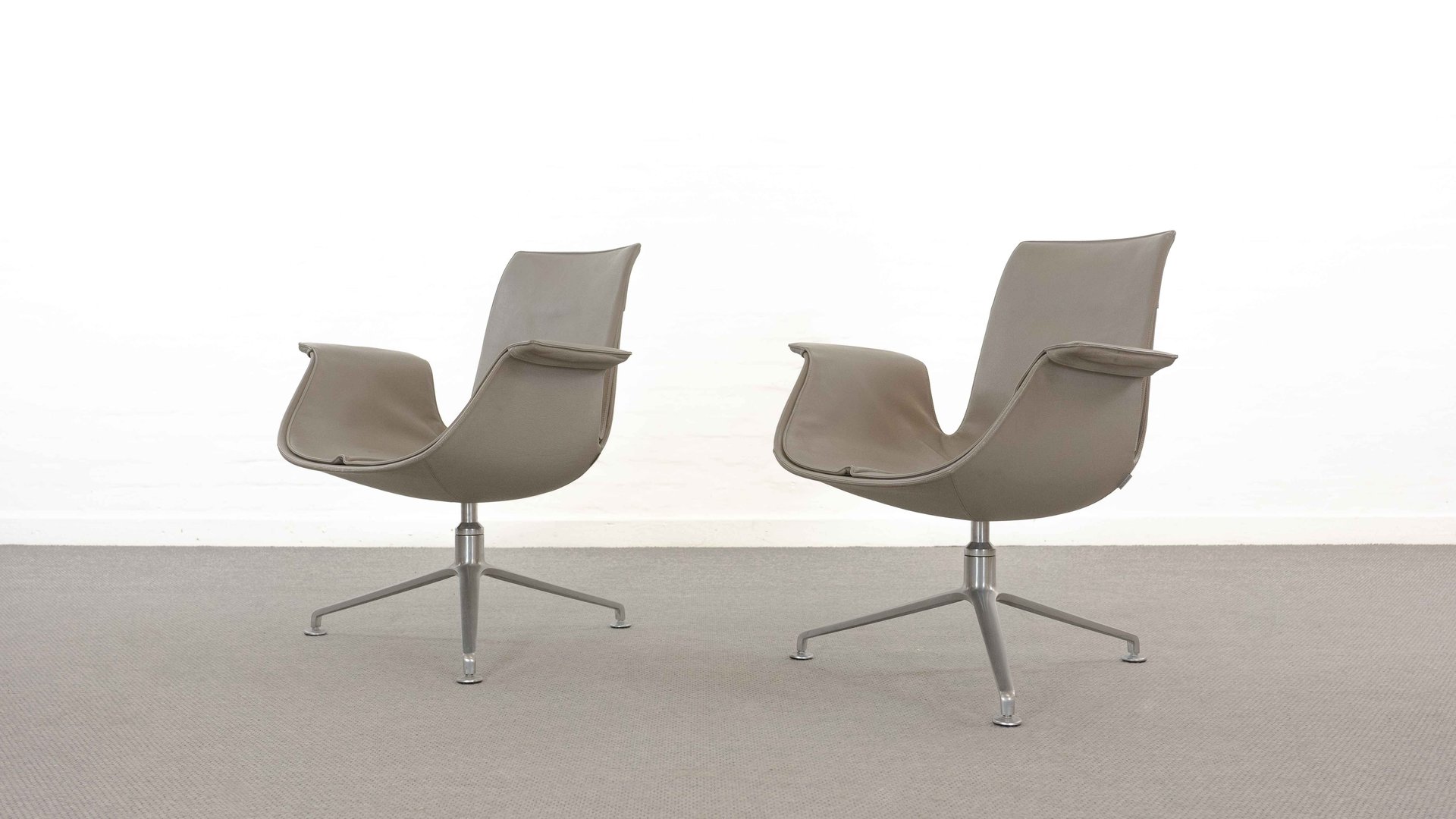 Set of FK Lounge Chairs by Preben Fabricius & Jörgen Kastholm for ...