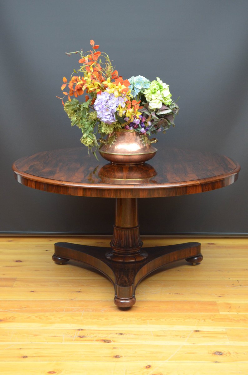 Antique William IV Dining Table, 1830s for sale at Pamono