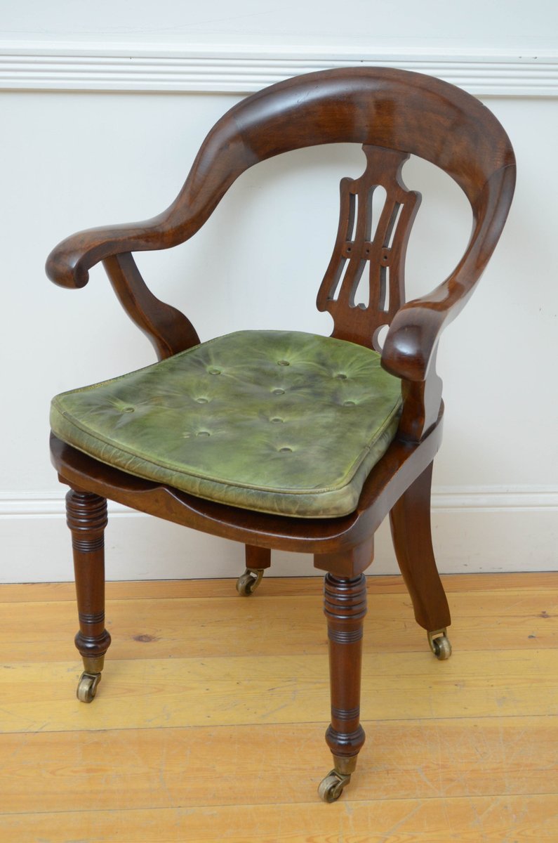 Victorian Office Chair / Desk Chair, 1890s for sale at Pamono