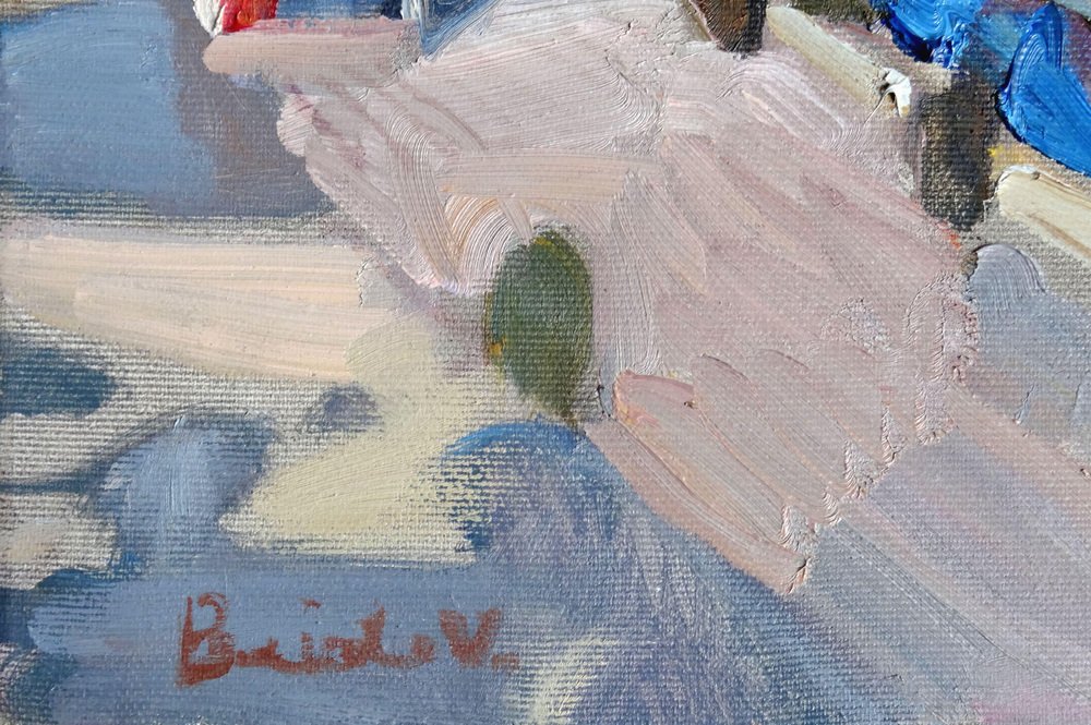 Valery Bayda, Yachts, 2019, Oil on Canvas bei Pamono kaufen