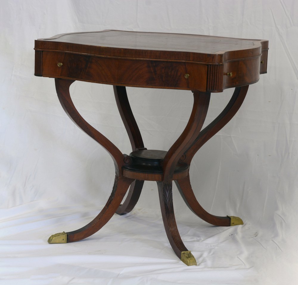Wooden Game Table, 1920s for sale at Pamono