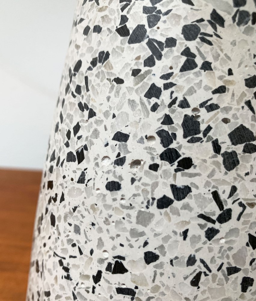 Vintage Postmodern Eno Glass and Terrazzo Table Lamp from Ikea, 1990s ...
