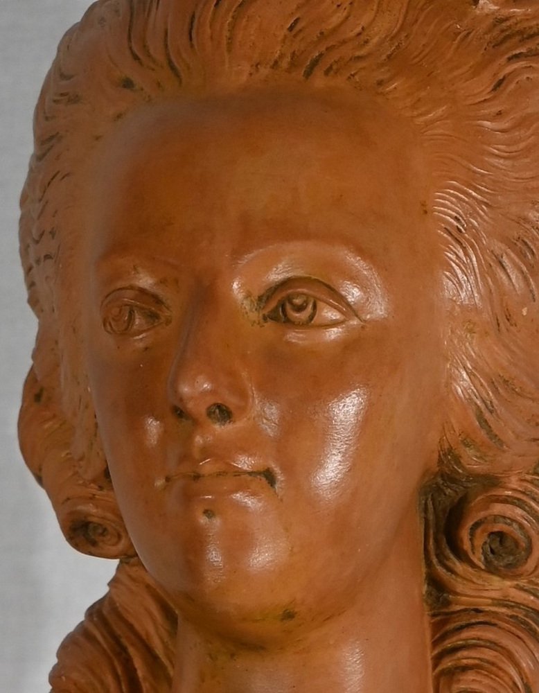 Félix Lecomte, Bust of Marie-Antoinette, 1920s, Terracotta for sale at ...
