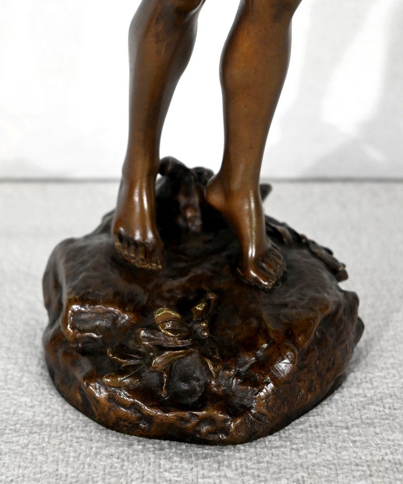 Franck Lemoine, Victoria, Early 1900s, Bronze for sale at Pamono
