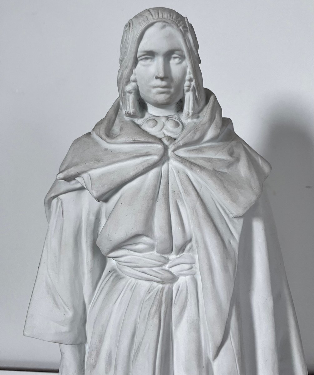 Pavel Kamensky, People of Russia Series: Lezgin Woman, 1890s, Porcelain ...