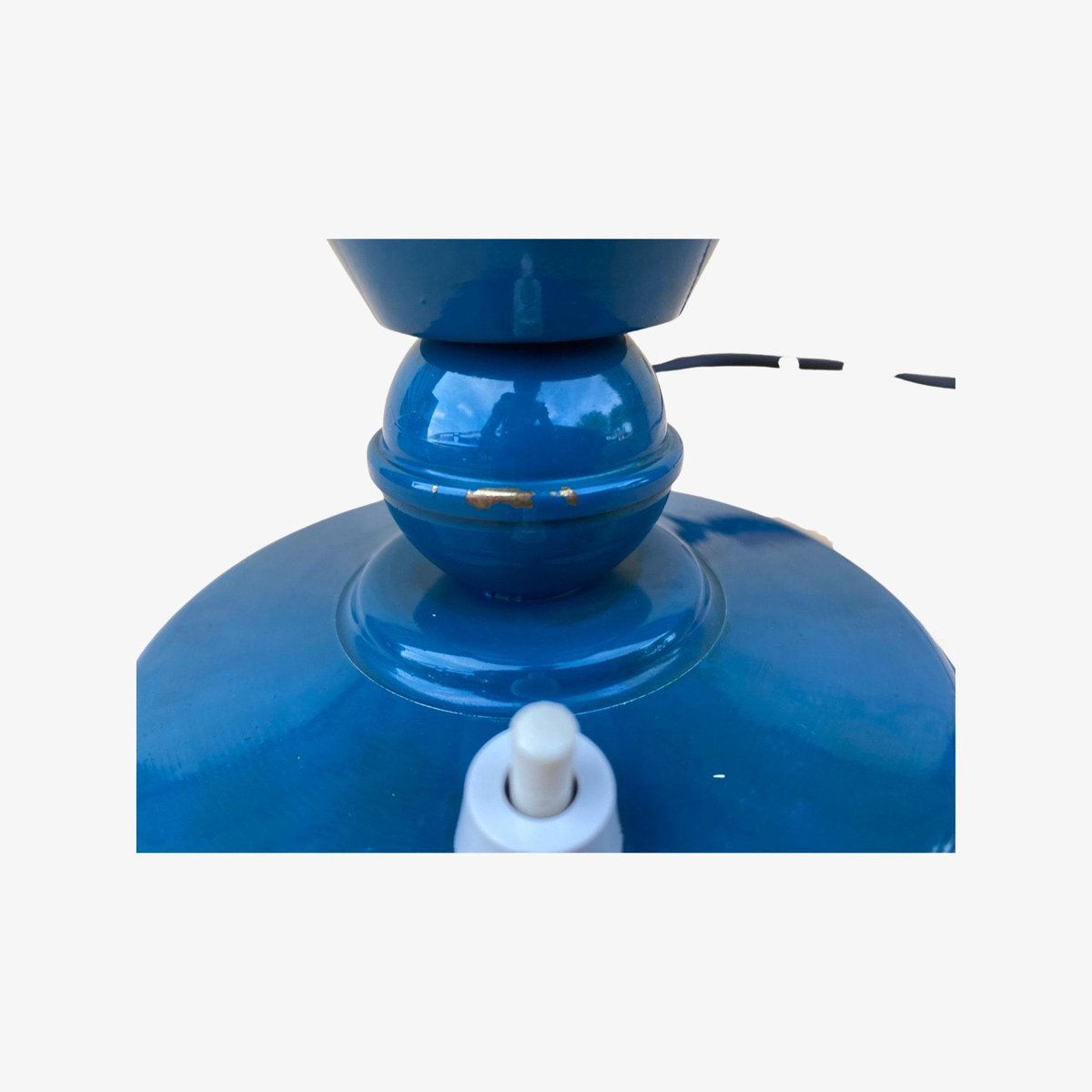 Dutch Trophy-Shaped Table Lamp in Metal, 1950s for sale at Pamono