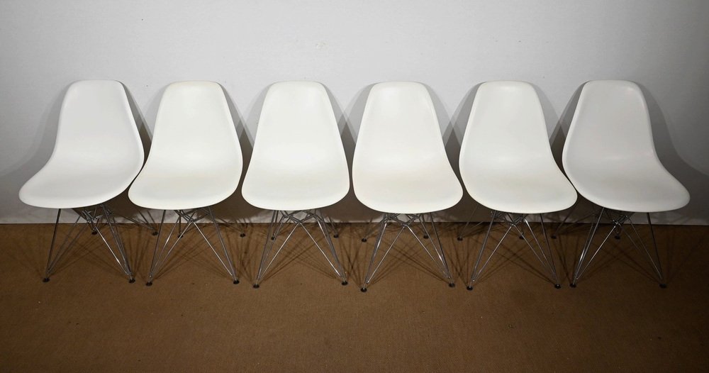 DSR Model Chairs by Charles & Ray Eames for Vitra, 1960s, Set of 6 for ...