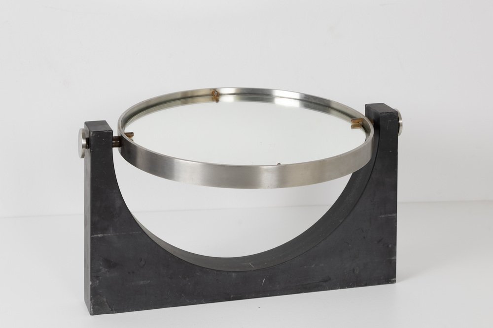 Marble Table Mirror from Acerbis, 1970s for sale at Pamono