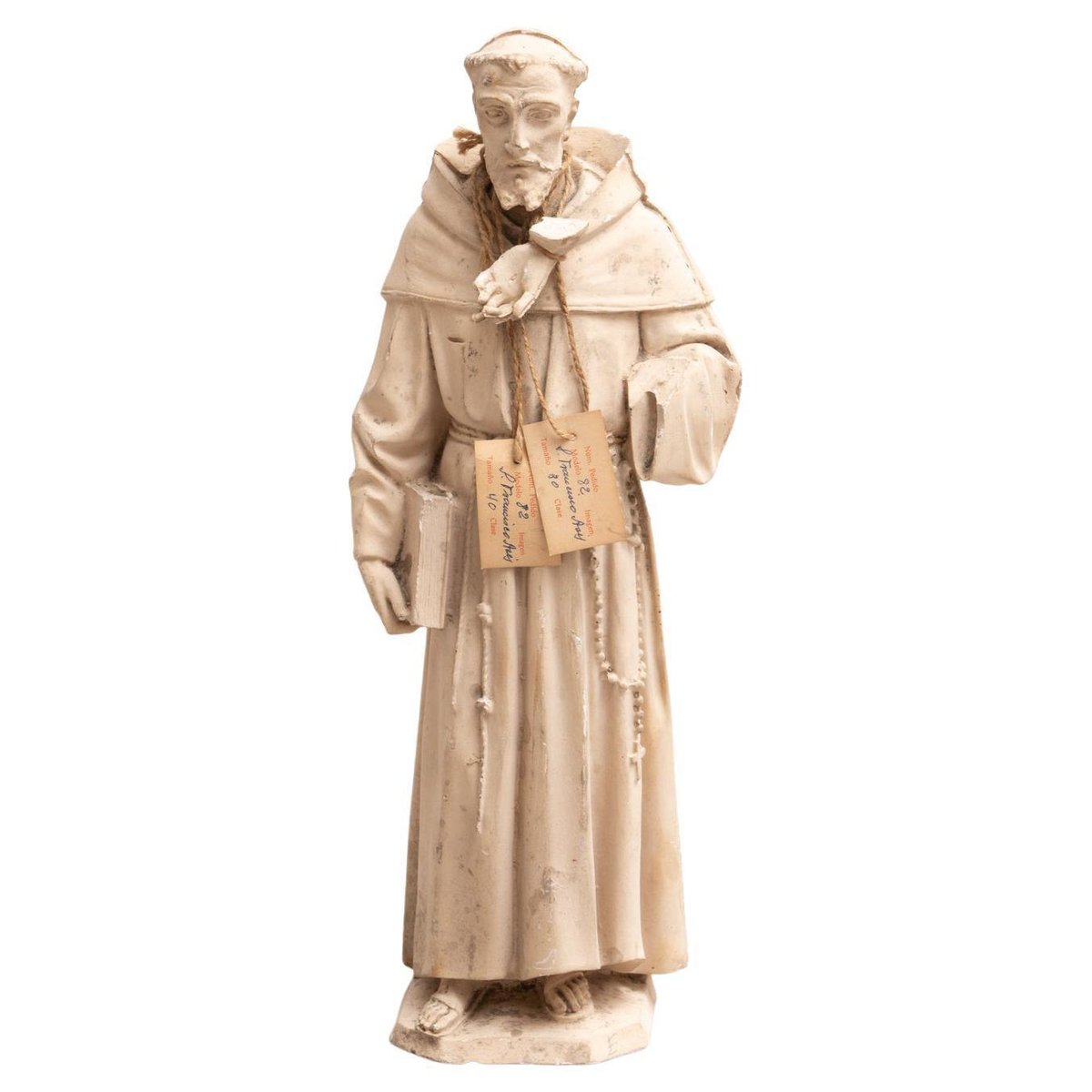 Traditionelle Heilige Figur aus Gips, 1950er bei Pamono kaufen